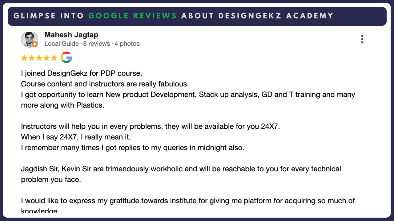 Master Diploma - Plastic & Sheetmetal Design Professional (PSDP)